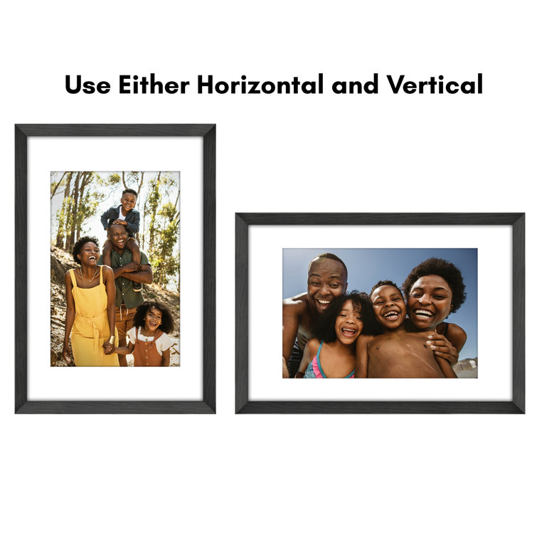 Latitude Run Poster Frame With Mat In Black For Wall Hanging Wayfair